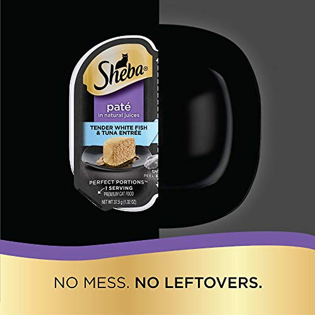 Sheba Perfect Portions Tender Whitefish and Tuna Entree Wet Cat Food, 2.64 oz., Case of 24, 24 X 2.64 OZ