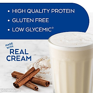 Atkins Creamy Cinnamon Swirl Protein Shake, 15g Protein, Low Glycemic, 2g Net Carb, 1g Sugar, Keto Friendly, 12 Count