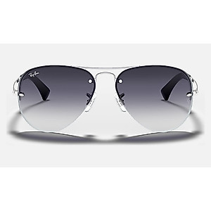 Ray-Ban RB3449 003/8G 59M Silver/Grey Gradient Sunglasses For Men For Women
