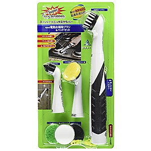 Japan International Commerce Electric Cleaning Brush, Super Sonic Scrubber Body Set