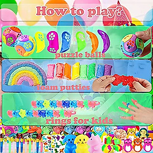 146 PCS Party Favors Toys Assortment for Kids, Treasure Box Toys for Classroom Carnival Prizes Rewards, Pinata Fillers Birthday Party Gifts Bulk Toys, Goodie Bag Claw Machine Stuffers for Kids