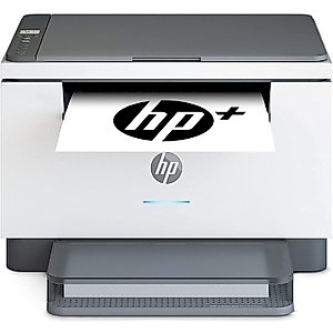 HP Laserjet MFP M234dwe Wireless Monochrome All-in-One Laser Printer, Print&Copy&Scan, 600x600 dpi, 30ppm, Duplex Printing, 1.27" LCD Display, Wi-Fi, Ethernet, Lanbertent Printer Cable (Renewed)