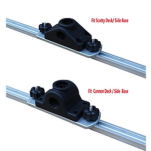 Brocraft Kayak Track Rod holder Mount / Kayak Track Rod Holder