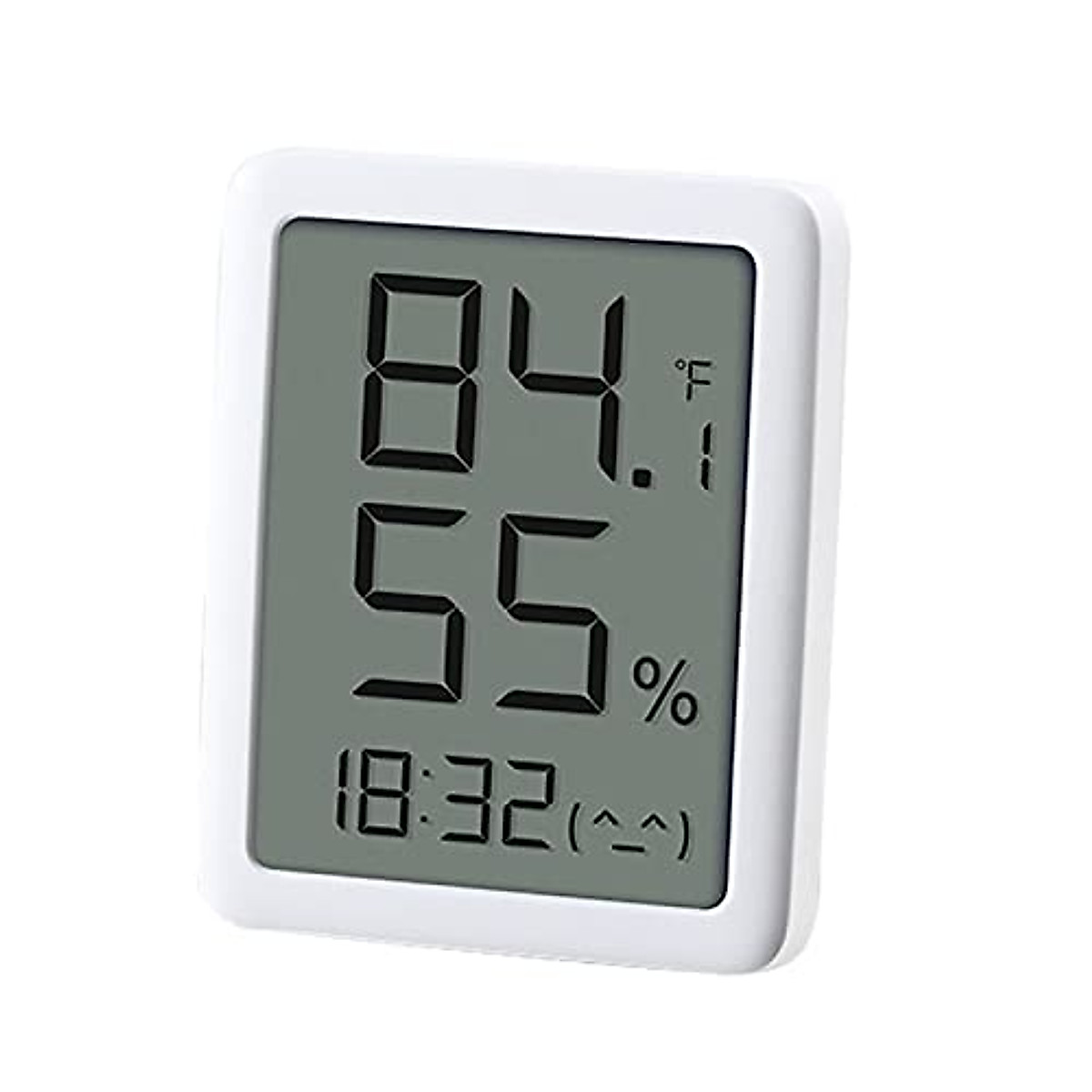 Smart Guesser Digital Hygrometer Indoor Thermometer HD 3.5″ Large LCD Screen, Thermometer for Home,Room Temperature Humidity Meter High Acurracy Temperature Sensor Humidity Gauge, White, (MHO-C602)