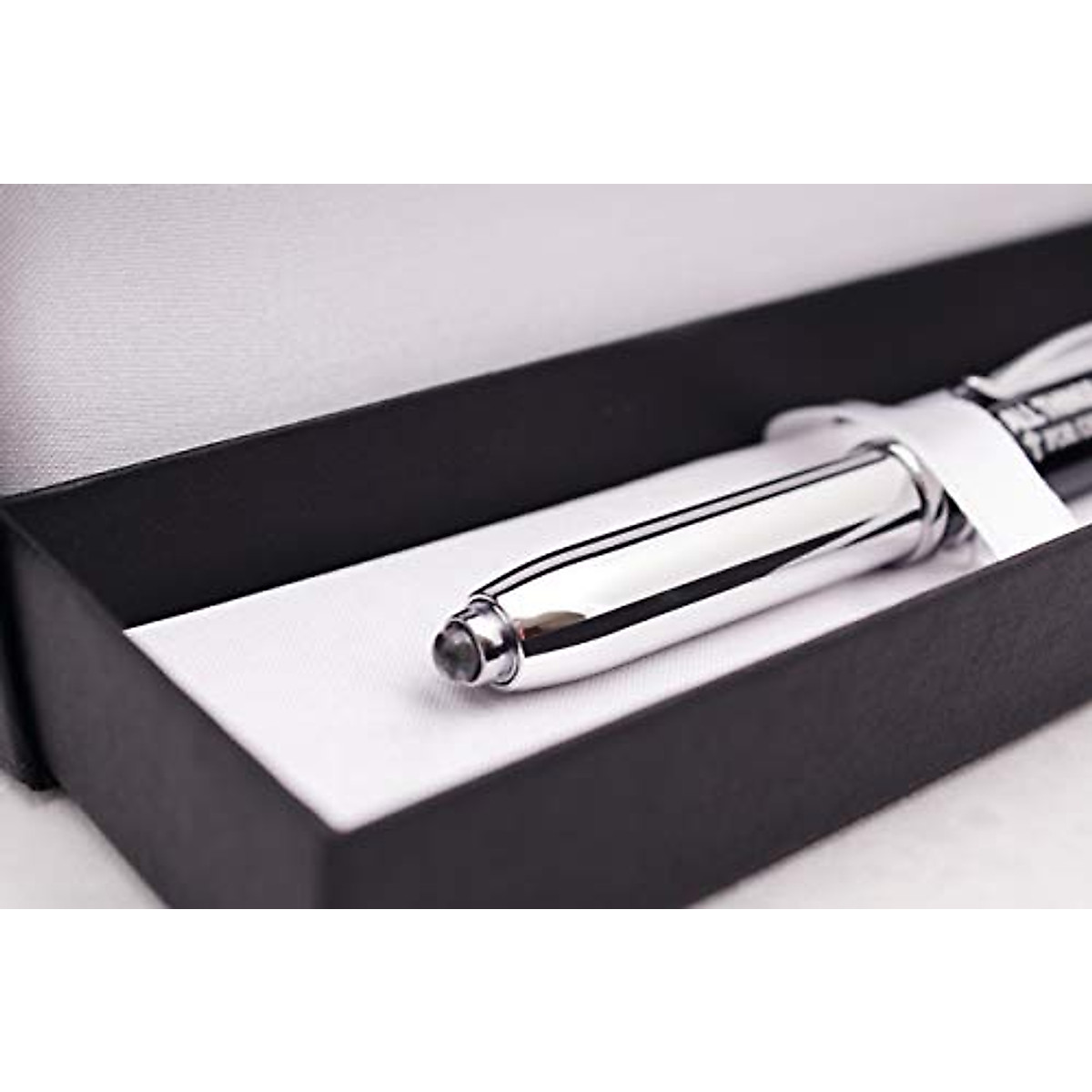 Mark 9:23 Christian Gift Pen with Engraved Bible Verse - "All Things Are Possible for One Who Believes" - Religious 3-in-1 Scripture Prayer Pen with LED Light and Stylus