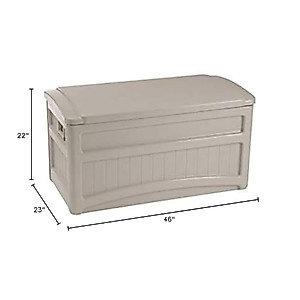 Suncast DB7000W Deck Box, Taupe
