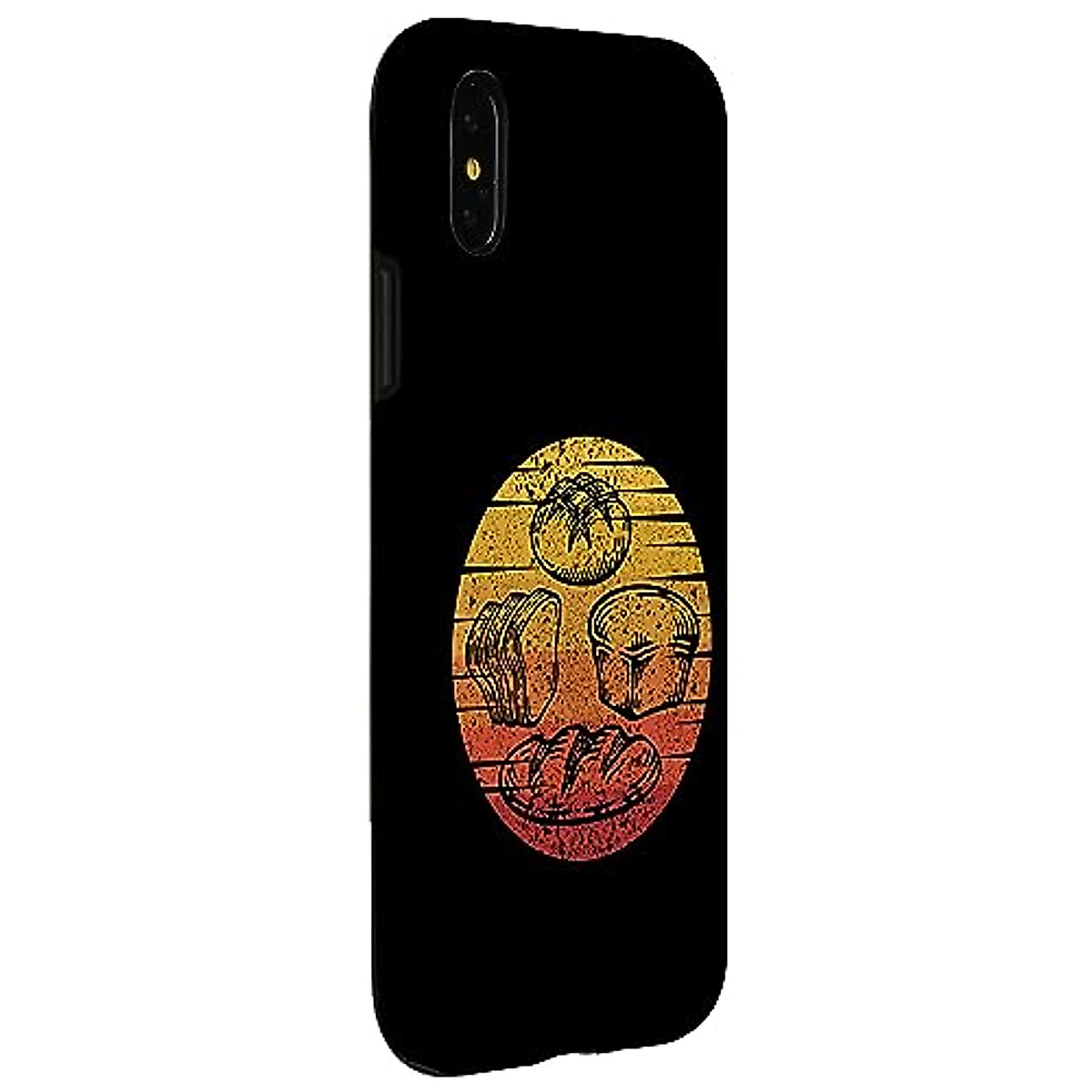 iPhone X/XS Retro Bread Dough Bread Maker Bread Queen Lover Bread Baker Case
