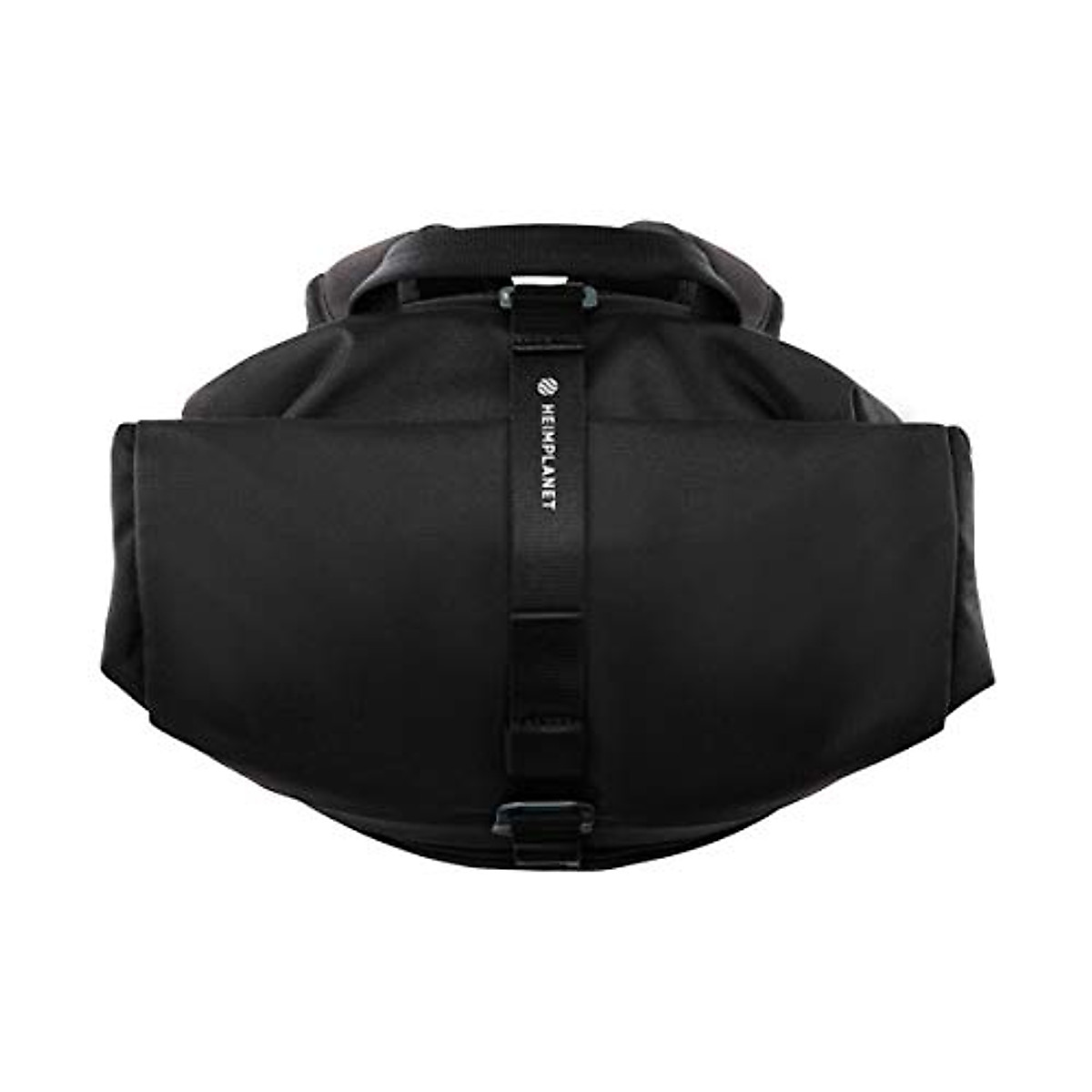 HEIMPLANET Original | HPT Carry Essentials - COMMUTER PACK 18L | Roll-Top Backpack with 15" Laptop compartment and side quick access | Supports 1% for The Planet (Black)