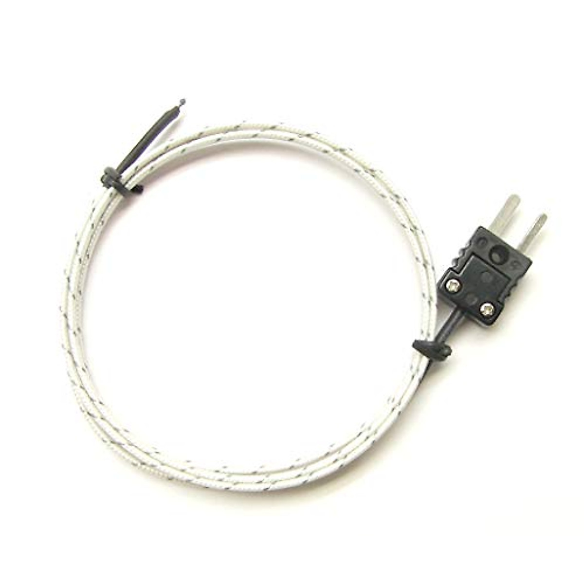 J-Type Thermocouple with Fiberglass Insulation Probe PJ-400 6ft