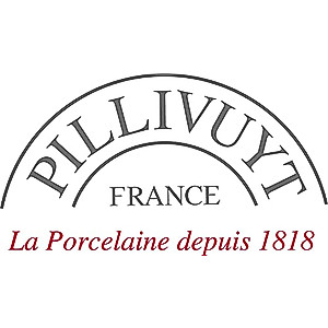 Pillivuyt France Toulouse, Deep White Porcelain Serving Plate, 8.5 Inches (231723BL)