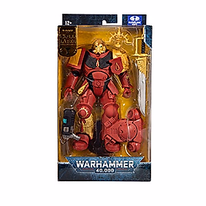 McFarlane Blood Angels Primaris Lieutenant Warhammer 40K Gold Label Toys Action Figure