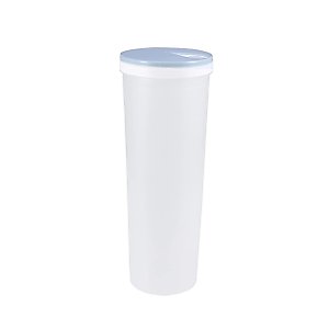 KICHOUSE Container Blue Pasta Tall Noodle Jar Beans Spaghetti Airtight Plastic for Food Containers Holder Cereal Kitchen Noodles Lid Multifunction Sealed Nuts Utensils Storage With Clear