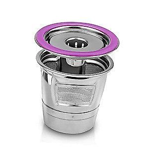 ARTIBETTER Coffee Capsule Cup Tea Dripper Espresso Machine Accessories Brewing Coffee Dripper Coffee Concentrate Espresso Ground Filter Professional Coffee Drainer Stainless Steel