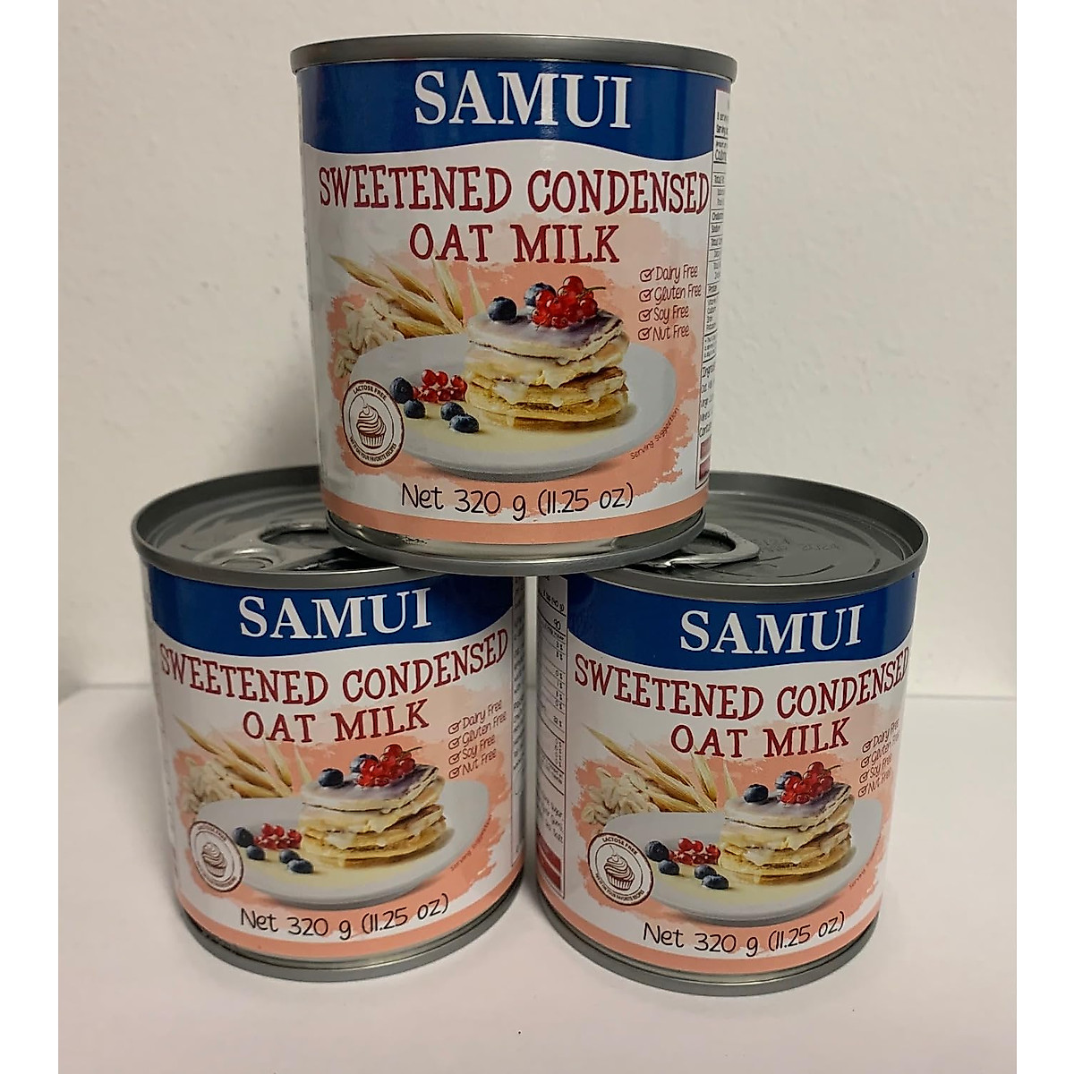 SWEETENED CONDENSED SAMUI OAT MILK 11.25OZ X 3PK