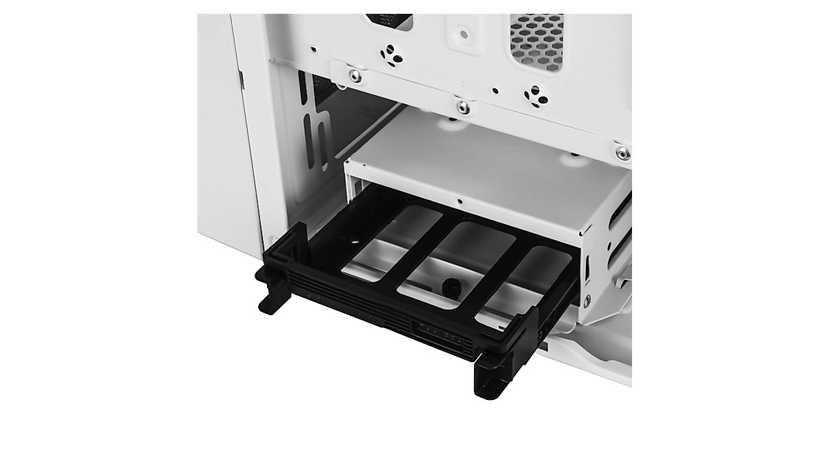 SilverStone FARA R1 White Mid-Tower PC Case for High Performance Cooling