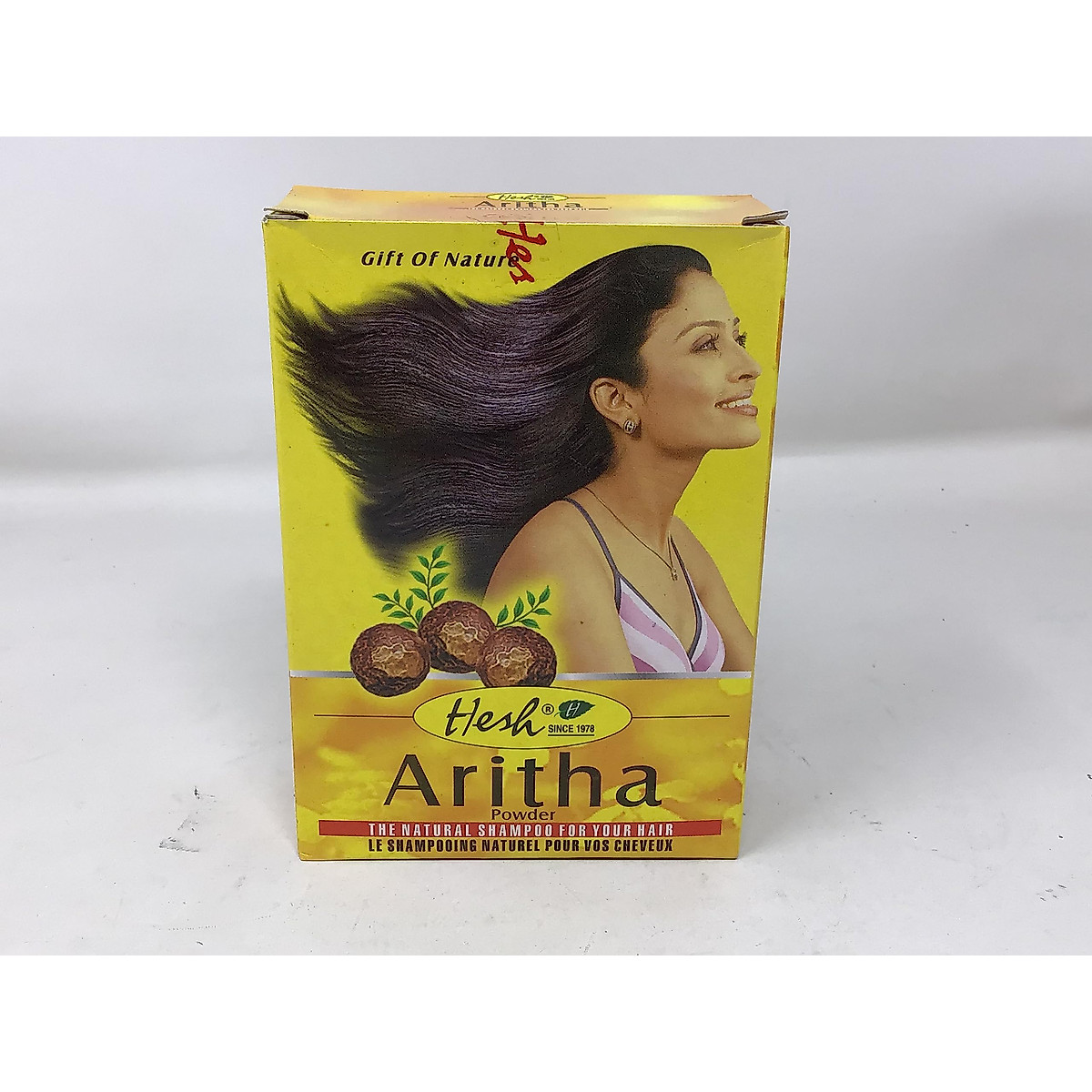 Hesh herbal powder pack of 5 Varieties for Hair- Amla, Aritha, Brahmi, Shikakai and Neem Leaf