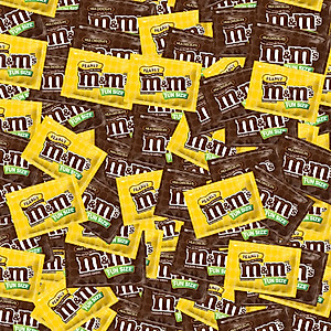 Milk Chocolate and Peanut Chocolates - 4 Pounds - Individually Wrapped Chocolate Candy - Fun Size - Bulk Packs of Chocolate and Peanut Candies