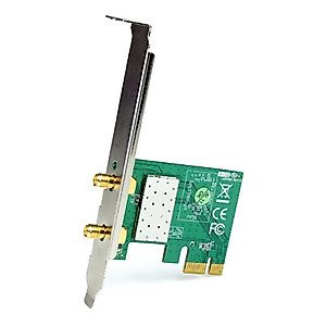 StarTech.com PCI Express Wireless N Card - 300 Mbps PCIe 802.11 b/g/n Network Adapter Card - 2T2R 2.2 dBi - PCIe Wireless Desktop Card , TAA (PEX300WN2X2)
