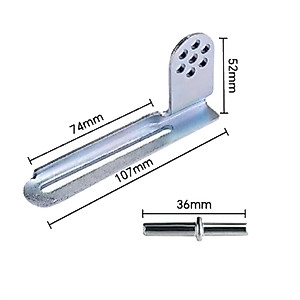 Refrigerator Door Hinge Kit compatible with many different brands' refrigerator