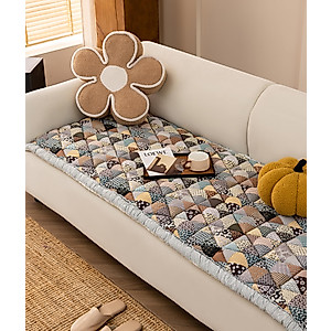 HOMEREFROM Pet Mat Bed Couch Cover for Dog, Washable Dog Couch Cover Protector, Non Slip Pet Couch Covers for Sofa (27.55 * 59.05, Grey)