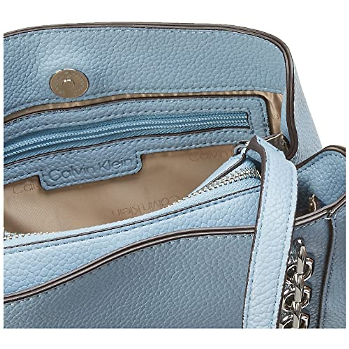 Calvin Klein Adeline Triple Compartment Crossbody, Cloud