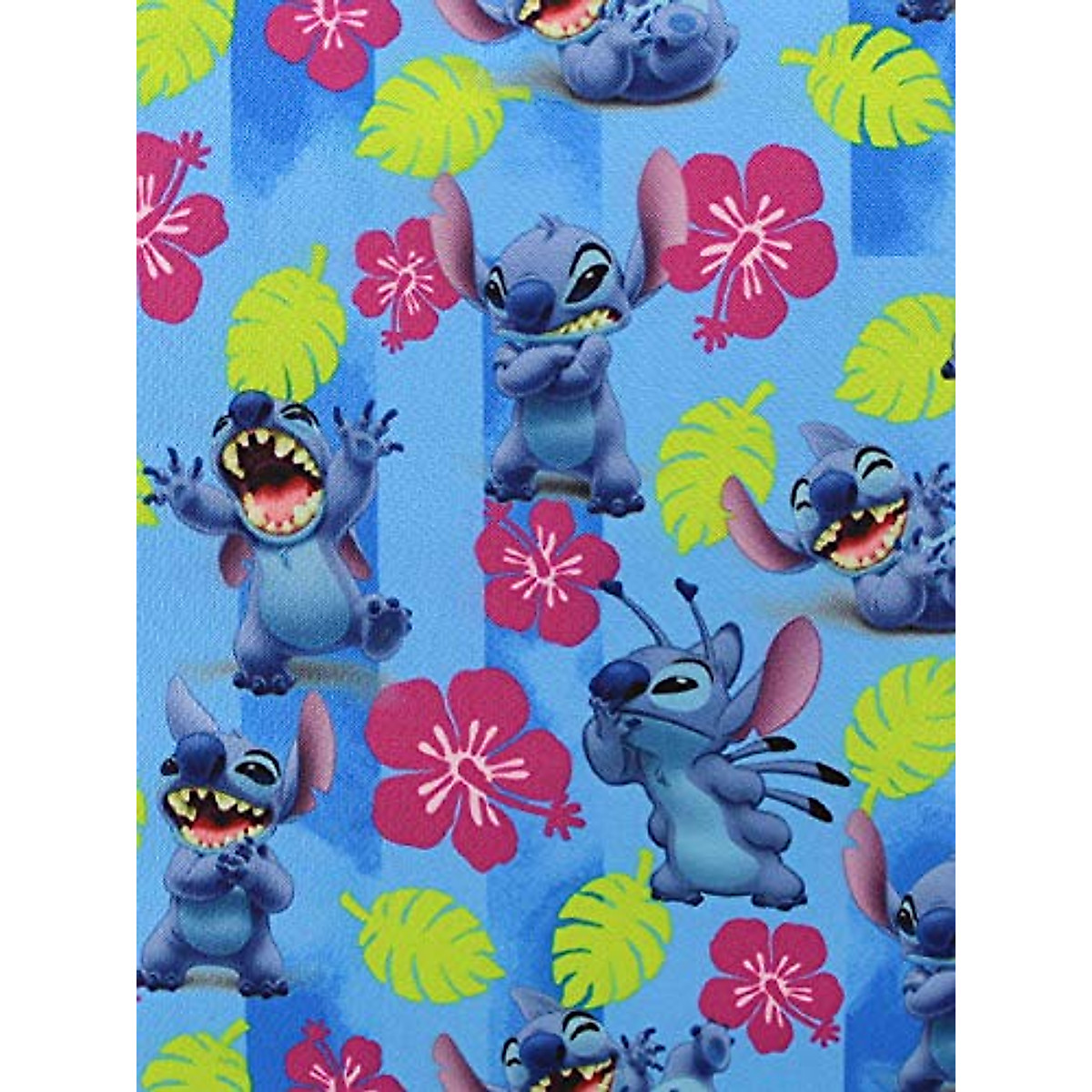 Disney Lilo & Stitch Meal Holder, Girls Boys Soft Insulated School Lunch Box (One Size, Blue)