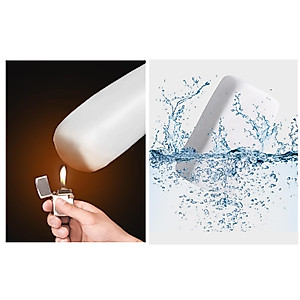 Zxfuture Pack of 8 White Seal Putty Waterproof Duct Seal Repair Sealing Clay, Quick Mending Mud for Drain Connection, Wall Hole, Air Conditioning Hole