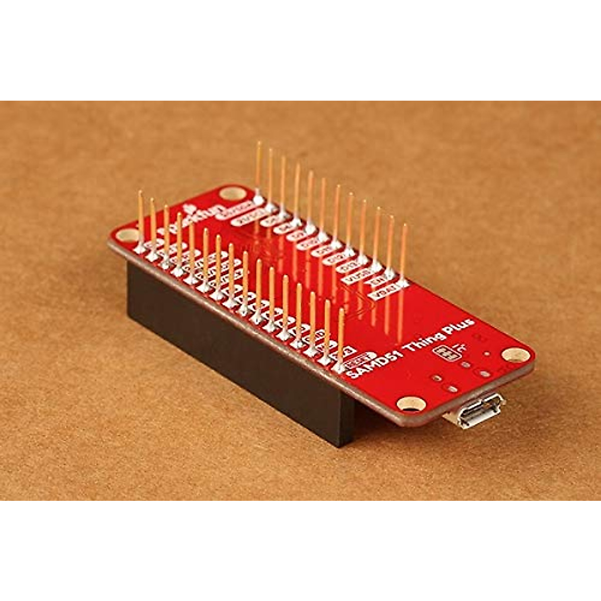 SparkFun Thing Plus - SAMD51 Development Board Powerful microcontroller with Qwiic connect system and integrated regulated LiPo charger No Soldering required
