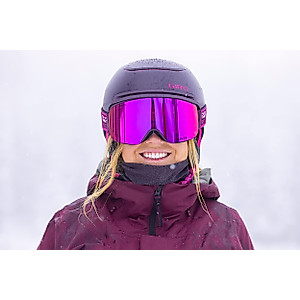 Giro Ella Ski Goggles - Snowboard Goggles for Women - White Limitless Strap with Vivid Pink/Vivid Infrared Lenses