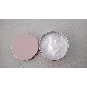 Othmro 1Pcs Round Aluminum Cans Tin Can Screw Top Metal Lid Containers 250ml/8.3 oz, 75 * 70mm (D*H) Silver Color Aluminum Containers for Lip Balm, Crafts, Cosmetic, Candles