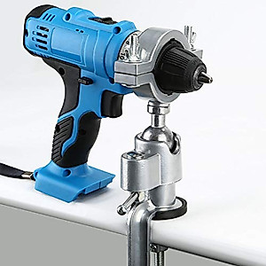 OCGIG 360 Degree Bench Clamp Vises Grinder Holder Electric Drill Stand Holder for Universal Work