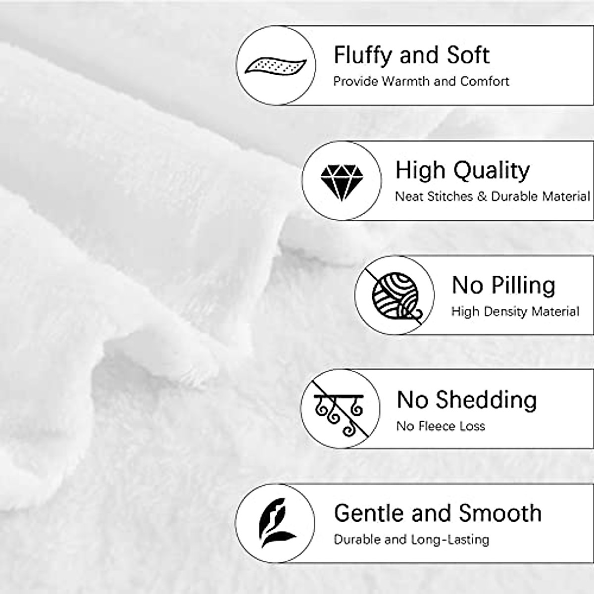 Large Throw Blanket, Vintage Wooden Door Happy Camper 50x60 Inch Super Soft Warm Cozy Throw Blanket, Lightweight Thick Blanket as Bedspread/Coverlet for Women Men Kids, Easy to Care, All Seasons