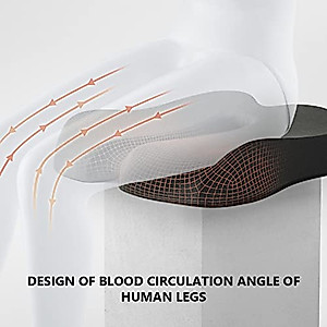 Ergonomic Memory Foam Seat Cushion for Office Chair Cushion Car Seat Cushion,Sciatica and Lower Back Pain Relief Anti Slip Cushion for Wheelchair Truck -Light Grey-47×40×9cm