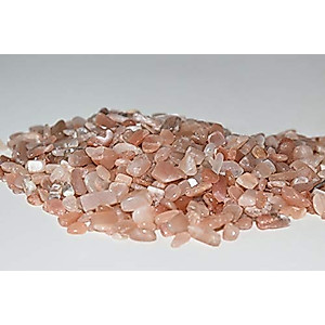Nature's Enlightenment Sunstone Tumbled Crystal Chips 50g