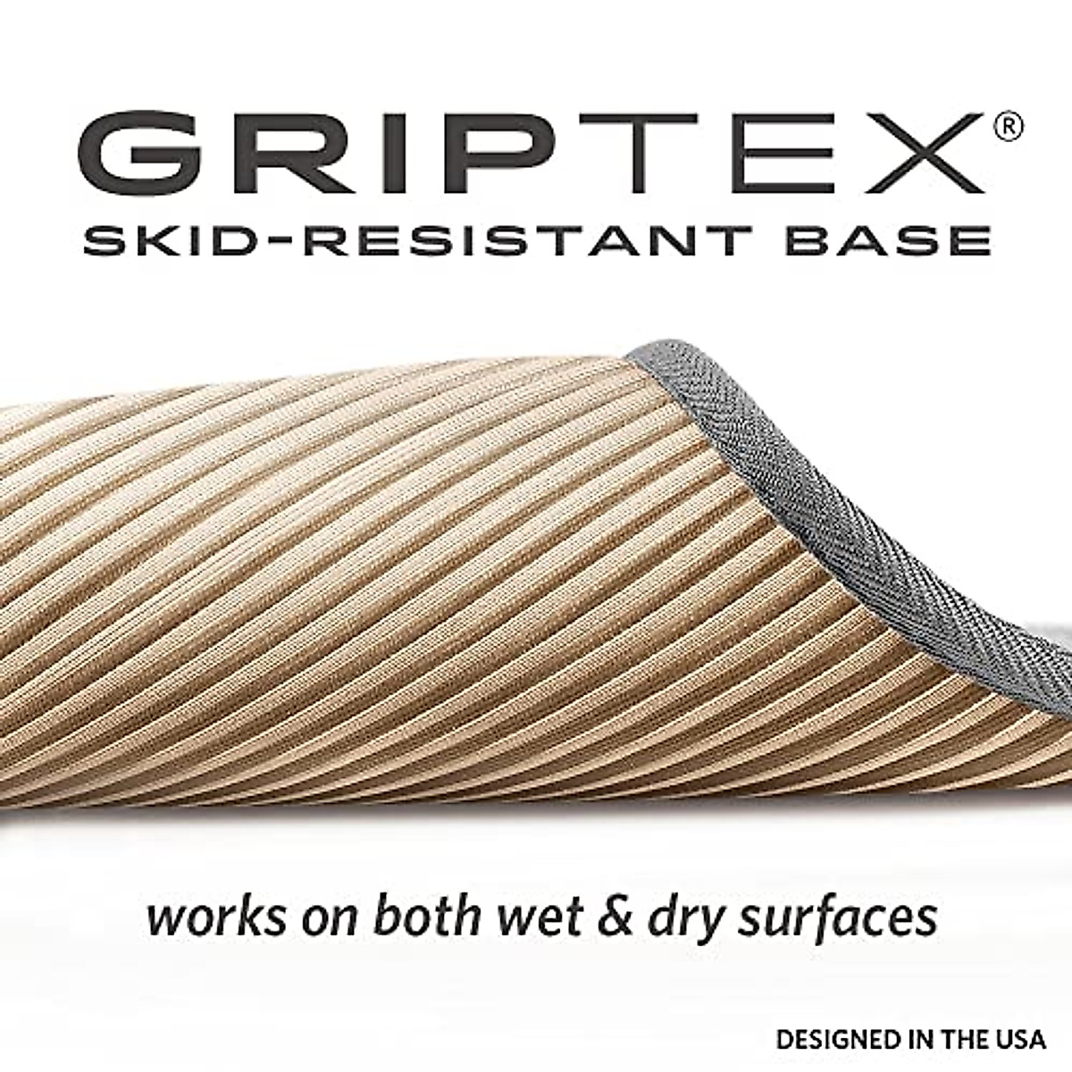 MICRODRY - Luxurious Memory Foam Bath Mat, Absorbent Bathroom Mat with Skid-Resistant Base, Machine-Washable Bath Mats for Bathroom, Kitchens & More, Quick Dry Mat 21 x 34 inches, Aqua