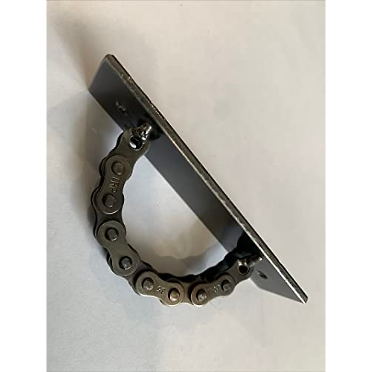 Bike Chain Drawer Pull Or Cabinet Handle Round (6.3, Black)