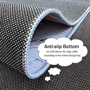 GJCC Modern Stylish Area Rug,Luxury Emerald Green Gold Gray Rug for Living Room Bedroom,Home Decoration Non-Slip Carpet,Machine Washable,150x200cm(59x79inch)