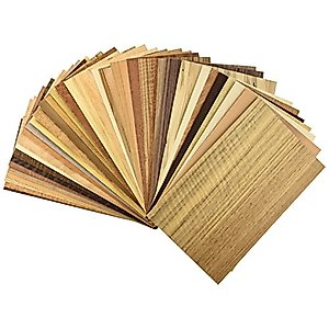 Sauers - SCV-20-MXDOM&EXOTIC Veneer Variety Pack 20 Sq. Ft. by
