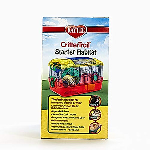 Kaytee CritterTrail Starter Habitat for Pet Dwarf Hamsters, Gerbils or Mice