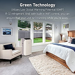 Friedrich Air ZHP14DB Zoneaire 4-In-1 Portable Air Conditioner, Heater, Dehumidifier, and Fan With WiFi Mobile Control for Up To 500 Sq. Ft.