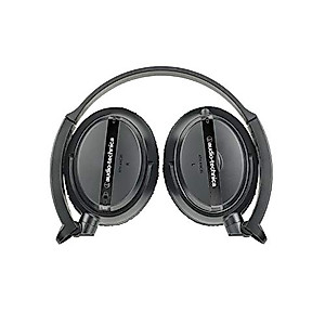 Audio-Technica ATH-ANC20 QuietPoint Active Noise-Cancelling On-Ear Headphones