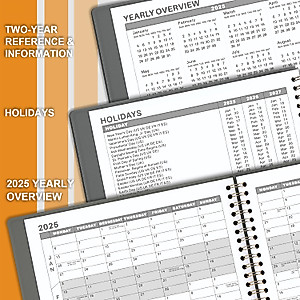 2023 Weekly Appointment Book - Daily Hourly Planner 2023, January 2023- December 2023, 8.4" x 10.6", 15-Minute Interval, Flexible Soft Cover, Twin-Wire Binding, Perfect for Your Life