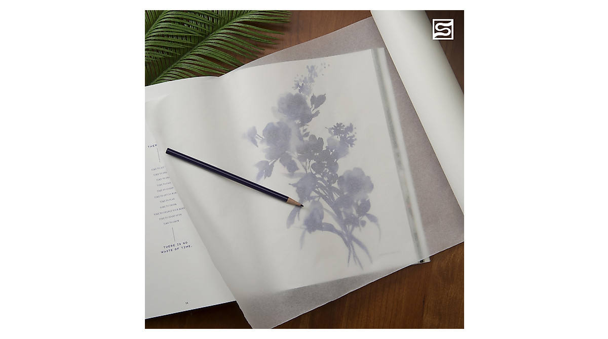 Bienfang Sketching & Tracing Paper Roll - 12" x 50 Yards for Artists ...
