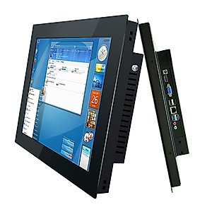 17 Inch Resistive Touch Industrial AIO PC with Com WiFi Module Win10 Pro (4GB RAM 256GB SSD, Core i7-5500U)