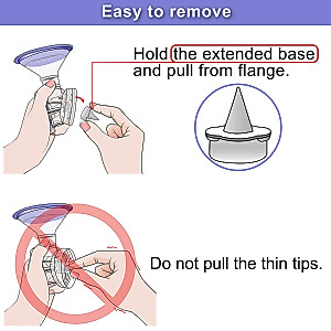 Nenesupply 4 pc Duckbill Valves Compatible with Lansinoh Pumps Parts and Breast Pumps Replacement to Lansinoh Valves. Use with Signature Pro Smartpump Manual Pump