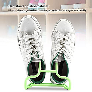 Germer Children Shoes Rack, PP Safe Ecofriendly Easy to Use Children Shoes Drying Rack, Tidy Durable for Home(Green)