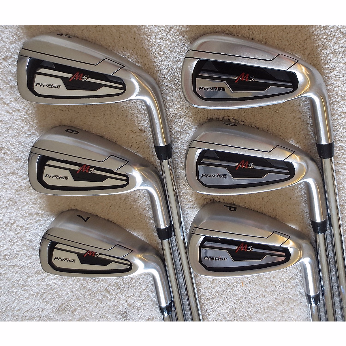 Tall Mens Golf Club Set - Complete Custom Fit Clubs +1" Length Driver, Wood, Hybrid, Irons, Putter, Stand Bag