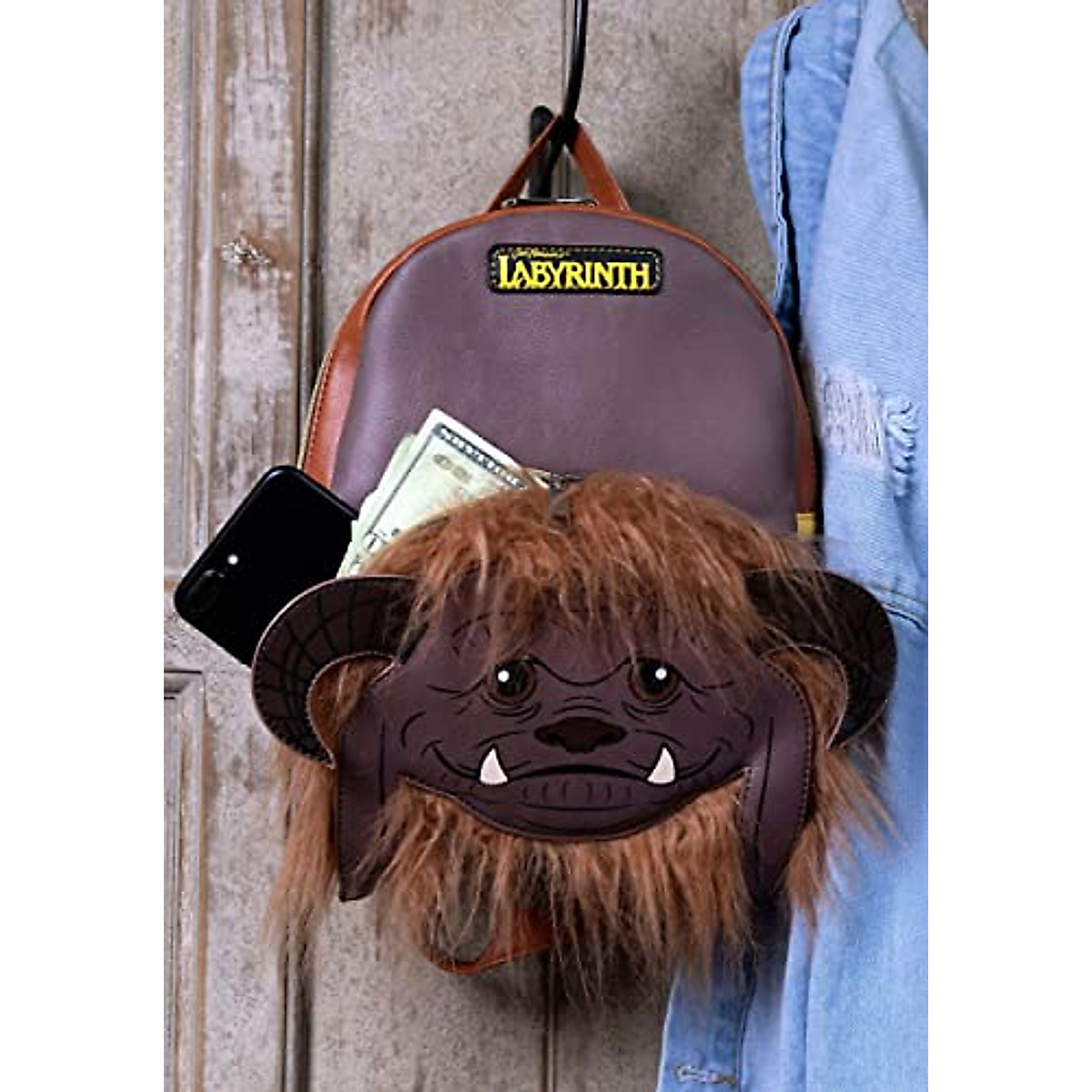 Fun Costumes Labyrinth Ludo Mini Backpack Standard Brown