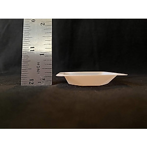 Standard Weighing Boats, W-S46-WH-50, 46mm, Small, White, Pack of 50