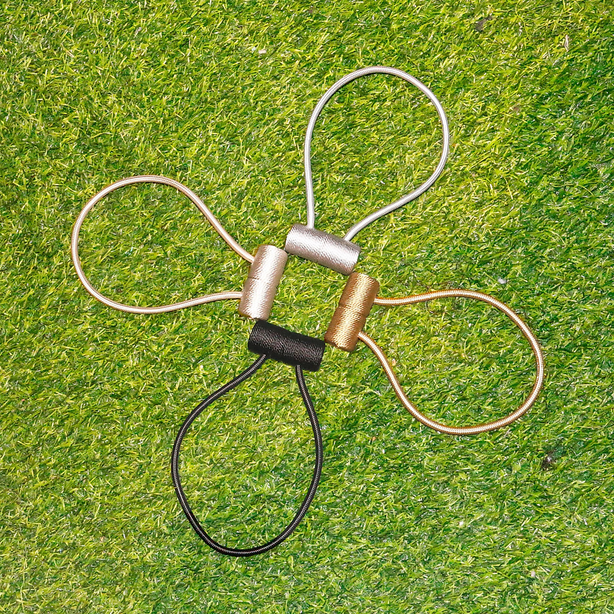 2 Pack Magnetic Curtain Tiebacks, The Most Convenient Drape Tie Backs,European Style Decorative Weave Rope Curtain Holdbacks Holder for Window Sheer Blackout Drapries Office, 16 inch(Silver Grey)